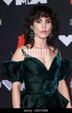 Daniela Lalita walking on the red carpet at the 2021 MTV Video Music ...