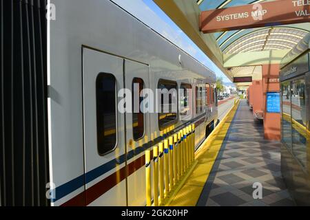 Santa Clara Valley Transportation Authority VTA Hybrid Bus Route 23 at ...