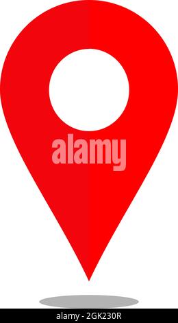GPS location Map pointer icon illustration idesign Stock Vector Image ...