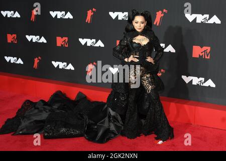 Bella Poarch at the 2021 MTV Video Music Awards held at Barclays Center on September 12, 2021 in ...