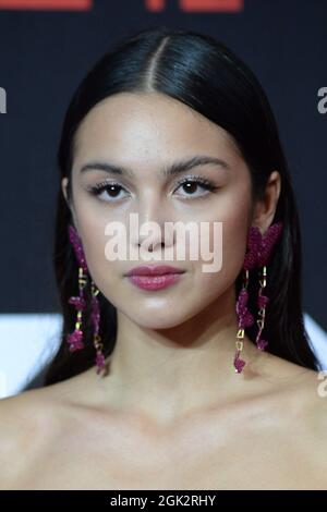 Olivia Rodrigo at the 2021 MTV Video Music Awards held at Barclays ...