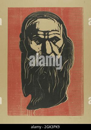 Head of an Old Man with Beard, 1902 Stock Photo - Alamy