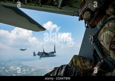 An MC-130J Commando II loadmaster, assigned to the 9th Special ...