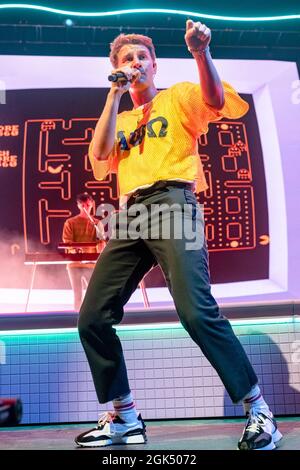Austin, TX - SEPT 12, 2021: Dave Bayley of Glass Animals performed live ...