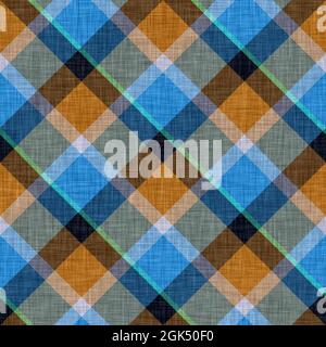 Woven argyle plaid background weave pattern. Traditional diamond ...