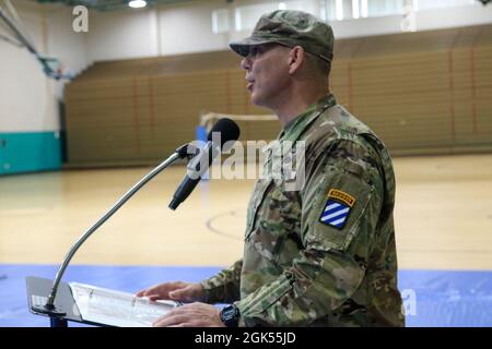 Col. Trent D. Upton from 1st Armored Brigade Combat Team, 3rd Infantry ...