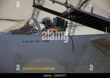 An F-15C Eagle from the 85th Test and Evaluation Squadron, showcasing ...