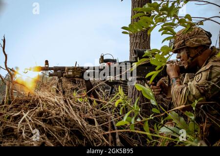 Two Soldiers with 2nd Assault Helicopter Battalion, 82nd Combat ...