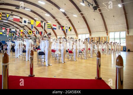 graduation, Newport, Oath, OCS Stock Photo - Alamy