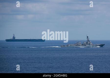 The Trials and Research Vessel NAWC 38 tows an explosive charge during ...