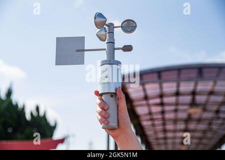 U.S. Marine Corps Cpl. Julia Hubler, a meteorological and oceanography ...