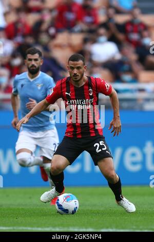 Alessandro Florenzi (Ac Milan) during the Italian championship Serie A ...