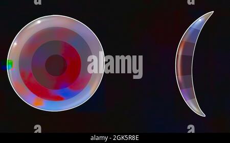 Correction of presbyopia: aspherical alternating vision contact lens ...