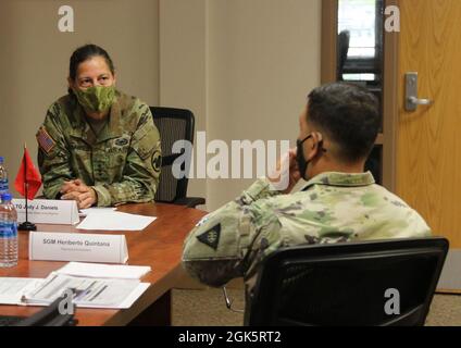 Lieutenant Gen. Jody J. Daniels, chief of Army Reserve and commanding ...