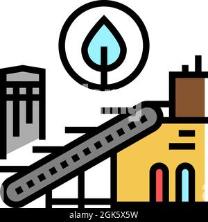 environmental technologies color icon vector illustration Stock Vector ...