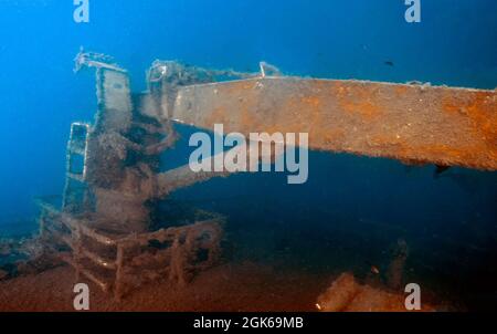 The wreck of the MS Zenobia ferry near Larnaca in Cyprus Stock Photo ...