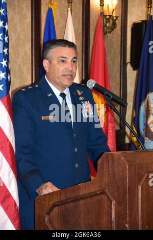 Maj. Gen. Paul Knapp, Wisconsin’s adjutant general, meets a soldier of ...