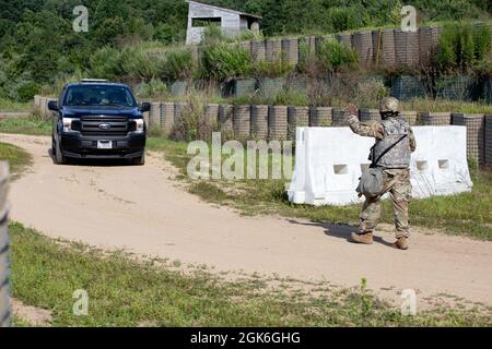 U.S. Army Sgt. Kayla Facey and Sgt. Joshua Malave, motor transport ...