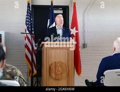 Texas Military Department held a ribbon cutting ceremony August 16, 2021, at Camp Swift, Bastrop ...