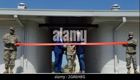 Texas Military Department held a ribbon cutting ceremony August 16, 2021, at Camp Swift, Bastrop ...