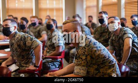 Officers attend the Manpower Management Officer Assignment road show at ...