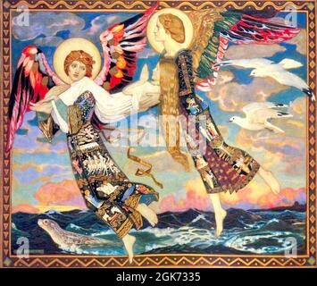 John Duncan - Saint Bride - 1913 Stock Photo - Alamy