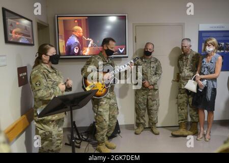 From left to right, Col. Geoffrey Adams, incoming commander, 4th ...