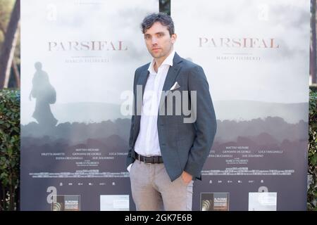 Italian actor Matteo Munari attends photocall of Italian film "Parsifal ...