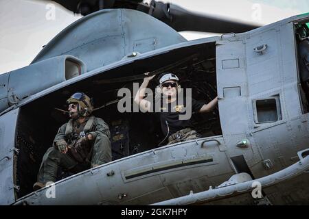 Pilots assigned to the Marines Light Attack Helicopter Squadron 367 ...