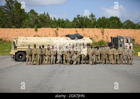 Soldiers of the 135th Quartermaster Company, 87th Division Sustainment ...