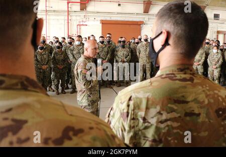 Command Sgt. Maj. Benjamin Jones, incoming command sergeant major of U ...