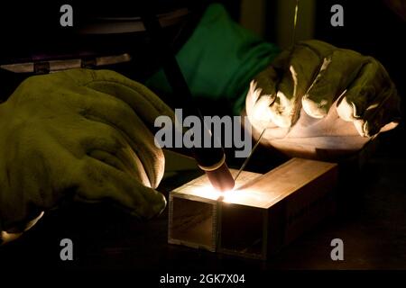 Chief Master Sgt. Jeremy L. Unterseher, 31st Fighter Wing command chief ...