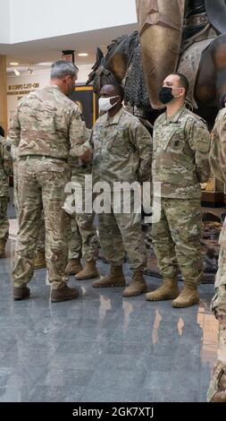 Maj. Gen. Michael Keating, deputy commander for support Stock Photo - Alamy