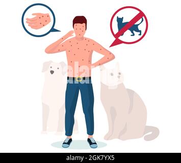 Icon for dermatitis, skin rash Stock Vector Image & Art - Alamy