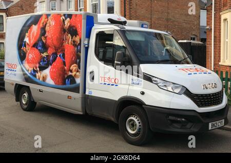 Tesco Supermarket, Hunstanton, Norfolk England UK British English ...