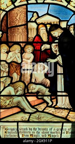 POPE GREGORY & ANGLES Stock Photo - Alamy