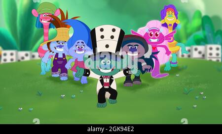 TROLLSTOPIA, (aka TROLLS TOPIA), Branch (voice: Skylar Astin), Domin-Uh ...