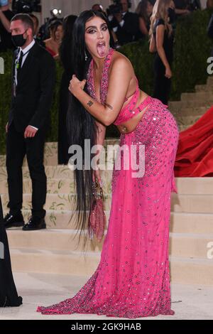 Lourdes Leon walking the red carpet at the Mugler Couturissime ...