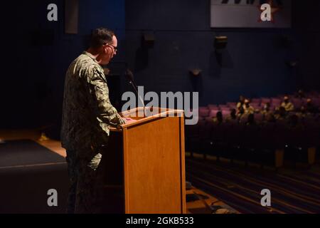 VIRGINIA BEACH, Va. Command Master Chief Matthew Turner, the senior ...