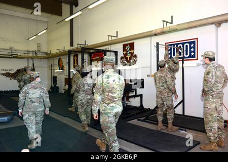 U.S. Soldiers with 30th Medical Brigade transport a simulated casualty ...