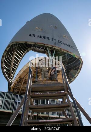 Travis Air Force Base - Main Gate Stock Photo - Alamy