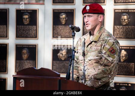 U.S. Air Force Col. Mason Dula, Special Warfare Training Wing commander ...
