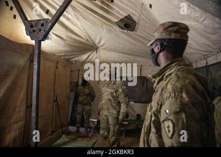 Col. Landis Maddox, commander of the 25th Division Sustainment Brigade ...