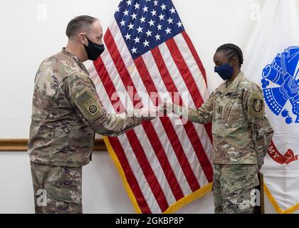 Brig. Gen. Justin Swanson, deputy commanding general, 1st Theater ...