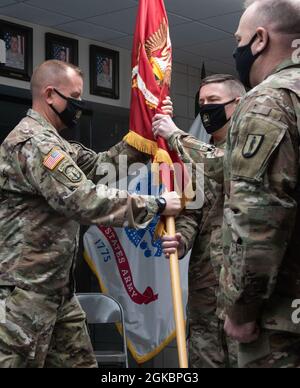 (Pictured left to right) Major Gen. Raymond Fox, commanding general, II ...