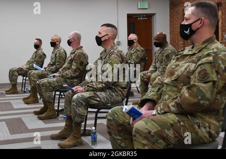 Members of the 145th Airlift Wing (AW) stand at attention as the ...