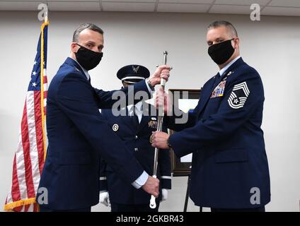 U.S. Air Force CMSgt. Douglas Vines, 100th Civil Engineer Squadron ...