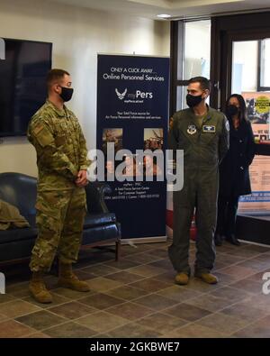 Lt. Gen. Marc H. Sasseville greets Maj. Nolberto Santos in Bayamón ...