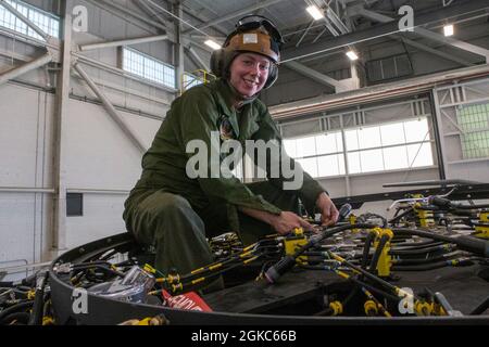 U.S. Marine Corps Cpl. Makayla Keating, a Muncie, Indiana, native and a ...