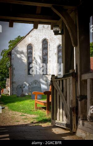 Saint Mary the virgin Barnham church, West Sussex, UK Stock Photo - Alamy